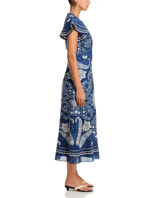 Sea Emelina Midi Dress - Navy