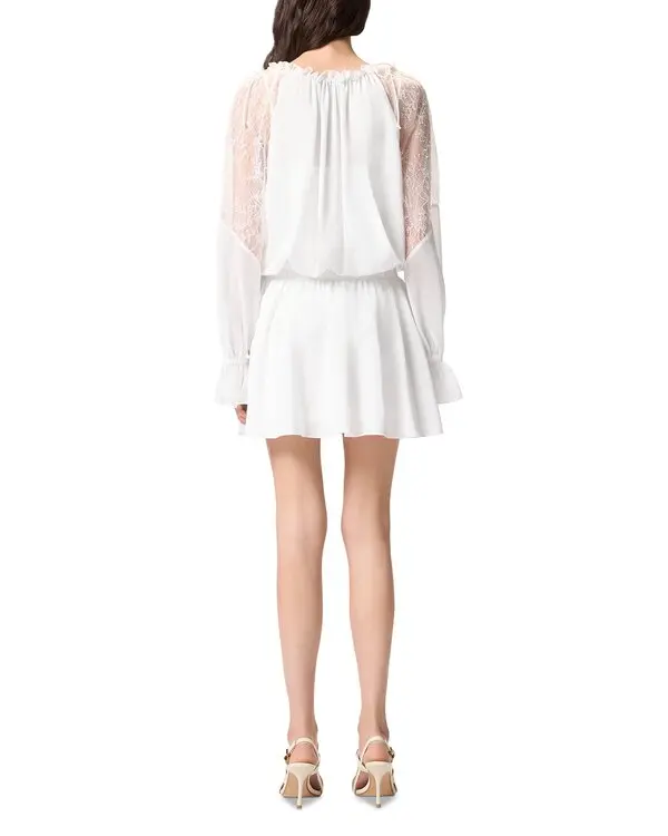 Pinko Aggie Crepe De Chine Dress