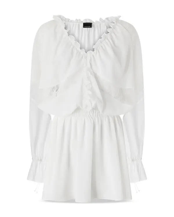 Pinko Aggie Crepe De Chine Dress