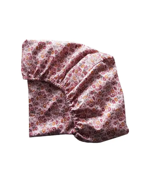 COCO & WOLF Liberty Fabric Fitted Sheet, Twin