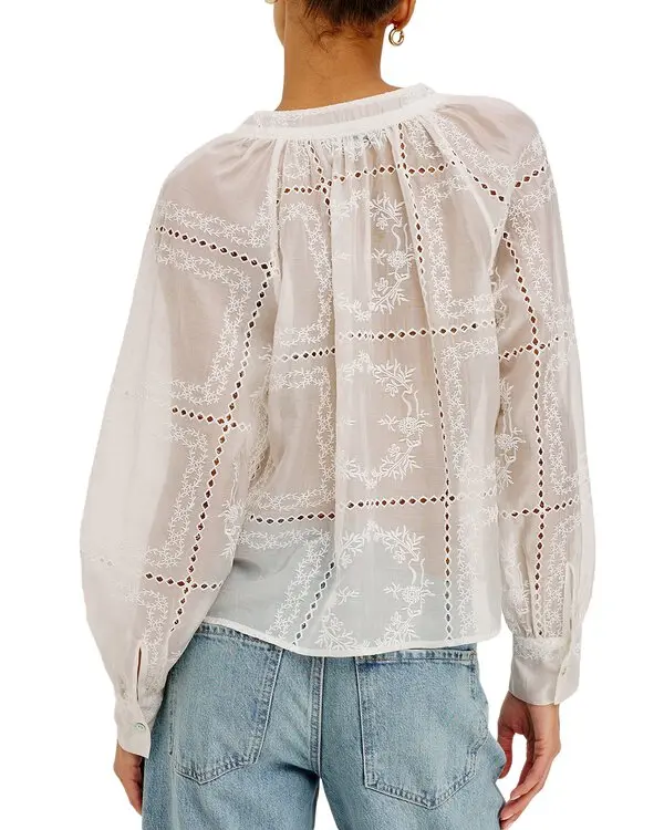 Rails Francine Embroidered Blouse