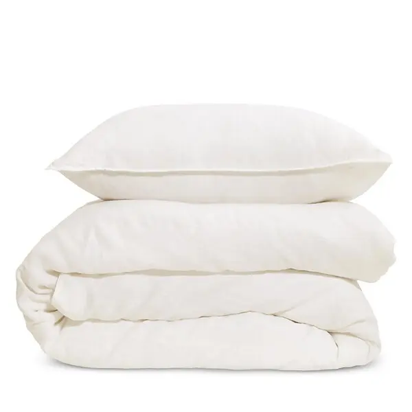 POM POM AT HOME Parker Linen Duvet Set, King - Cream