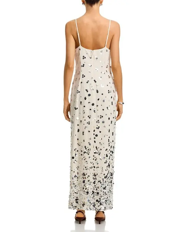 MILLY Lily Sequin Maxi Dress