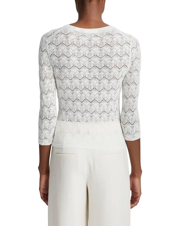 Vince Lace Knit Top