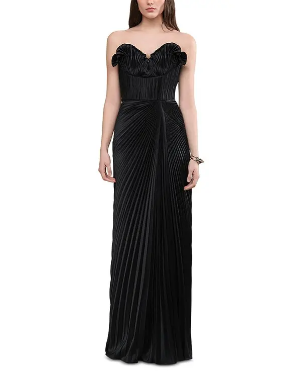 AMUR Pleated Gown