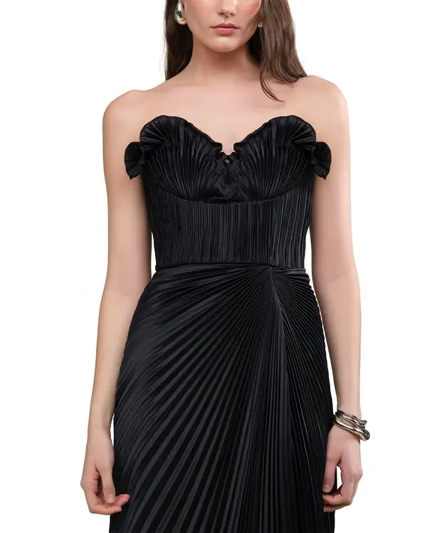 AMUR Pleated Gown