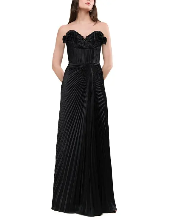AMUR Pleated Gown