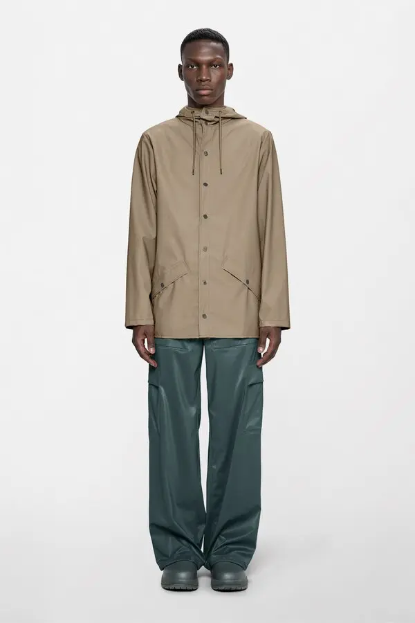 Rains Waterproof Pu Jacket - Beige