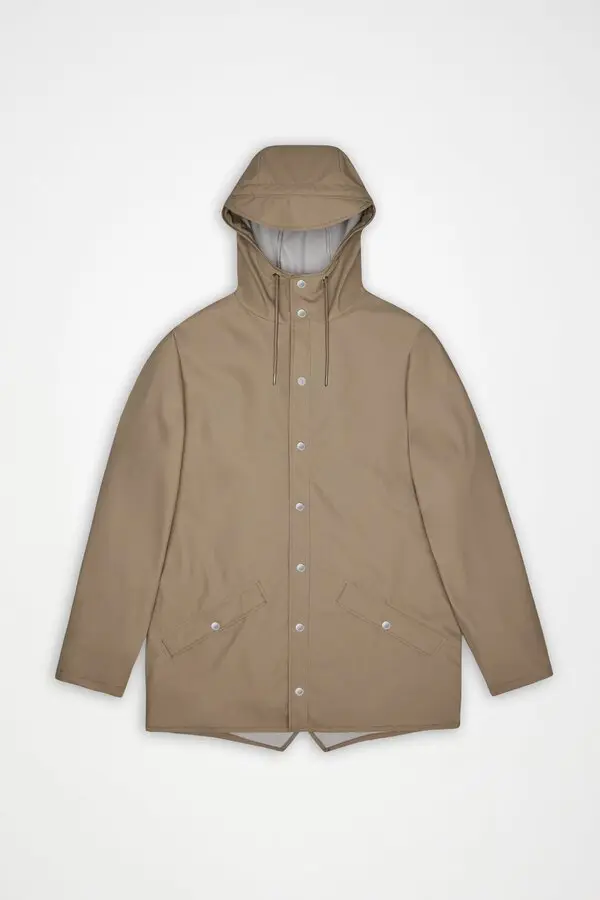 Rains Waterproof Pu Jacket - Beige