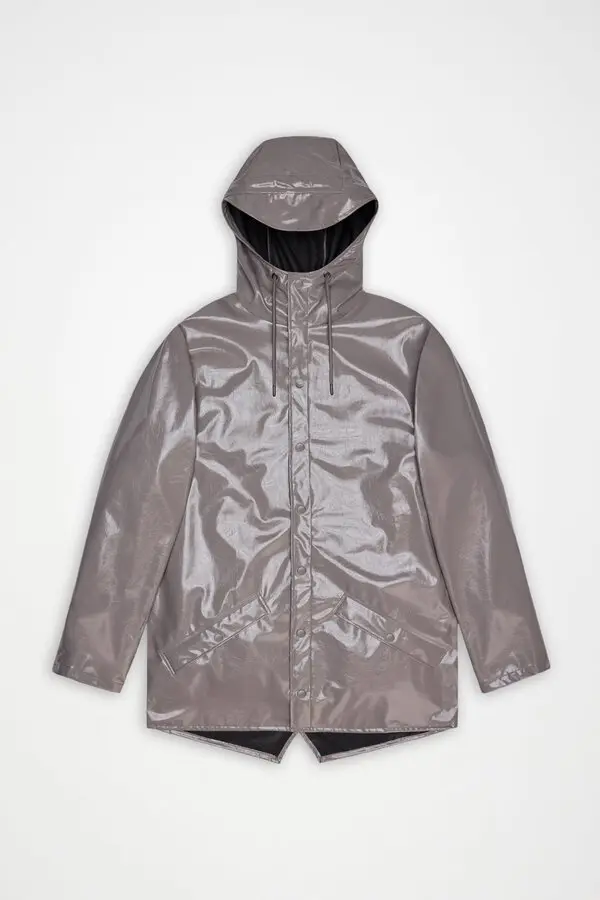 Rains Waterproof Pu Jacket - Cinder Glaze Beige