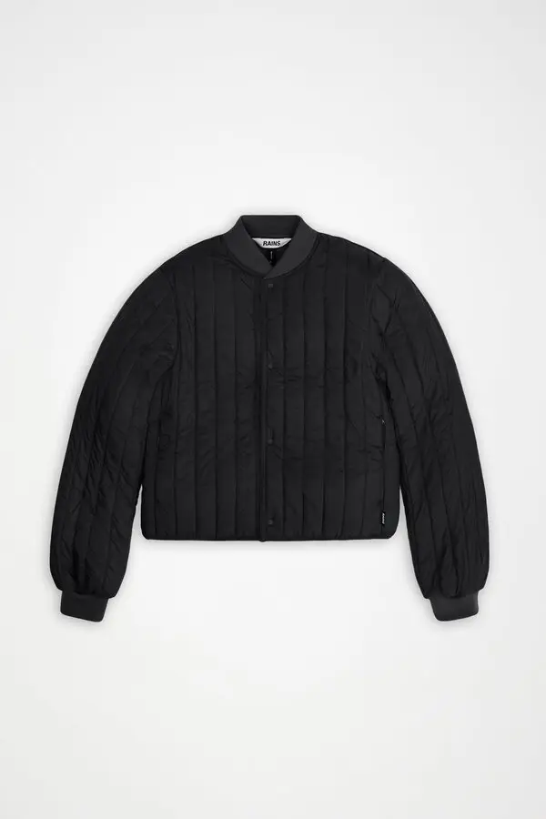 Rains Banja Liner Bomber W Jacket - Black