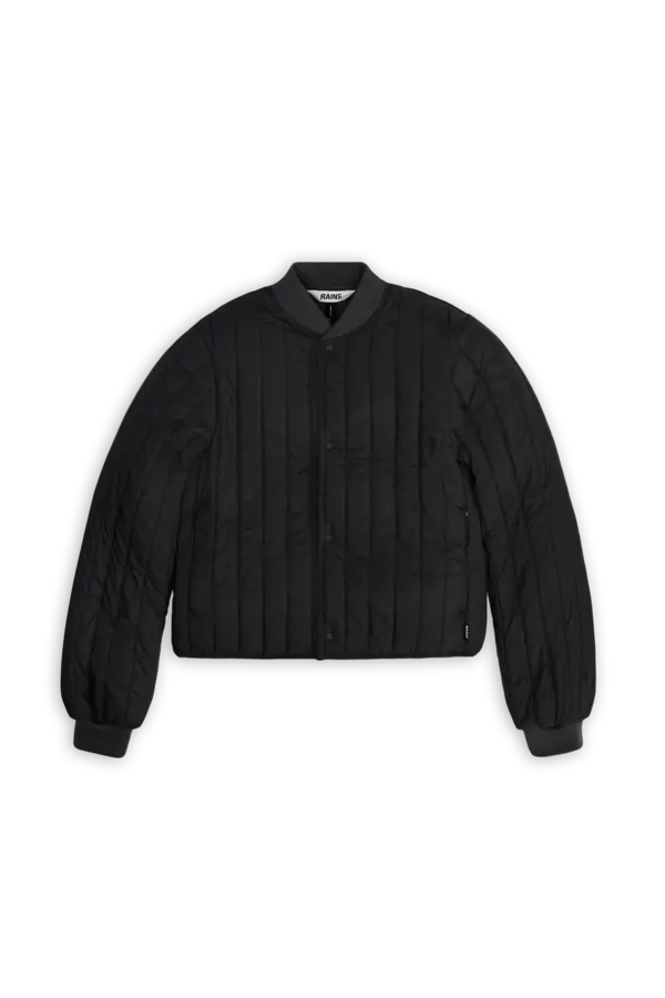 Rains Banja Liner Bomber W Jacket - Black