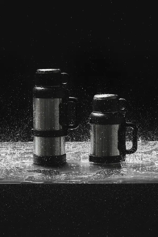 Rains Stainless Tumbler Vacuum Flask 1300ml - Black
