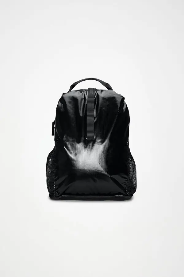 Rains Sibu Clip Front Backpack - Black