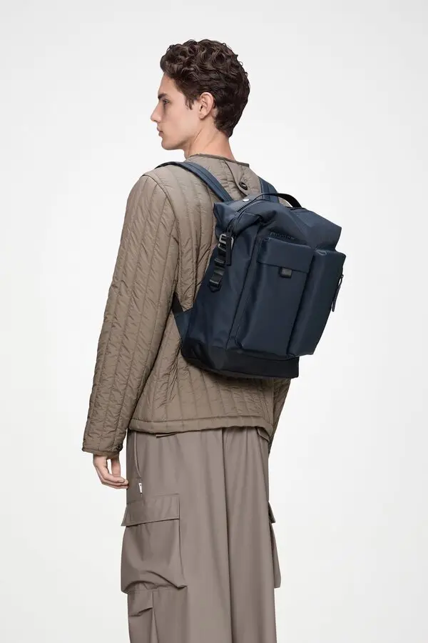 Rains Otaru Waterproof Backpack - Navy