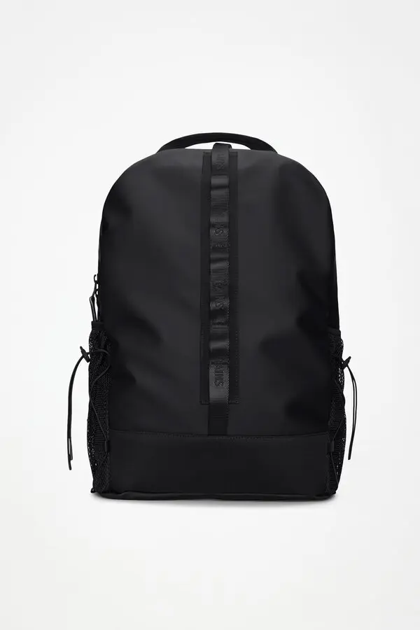 Rains Trail Clip Front Backpack - Black