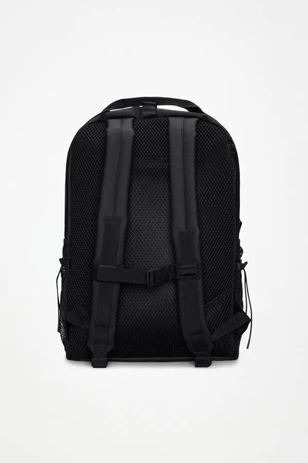 Rains Trail Clip Front Backpack - Black