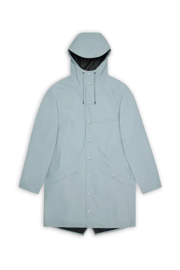 Rains Long Jacket - Pool