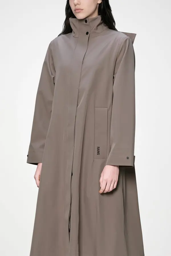 Rains Suva Softshell A-line W Jacket - Cinder