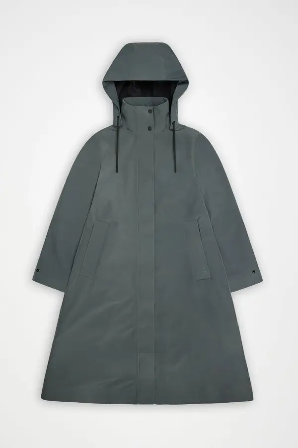 Rains Suva Softshell A-line W Jacket - Grey