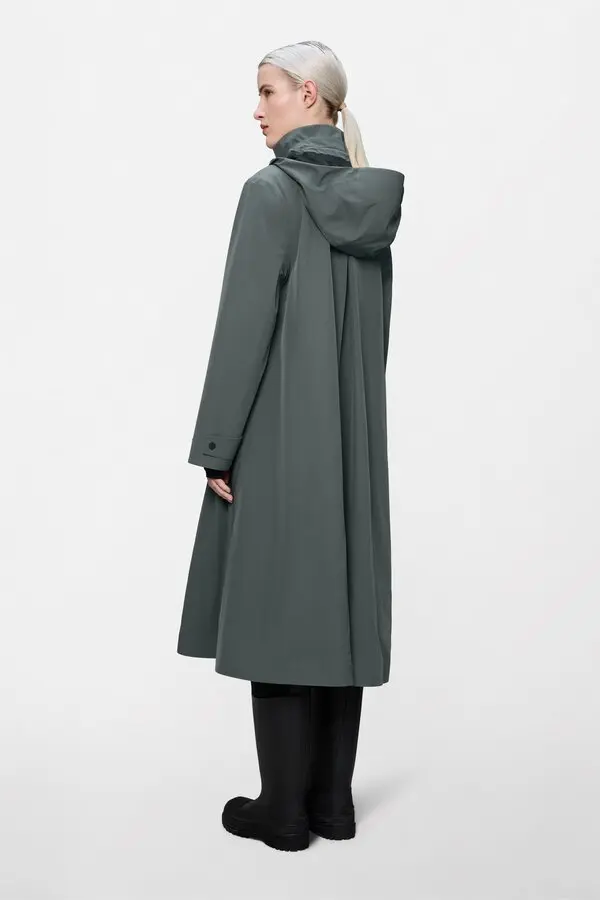 Rains Suva Softshell A-line W Jacket - Grey