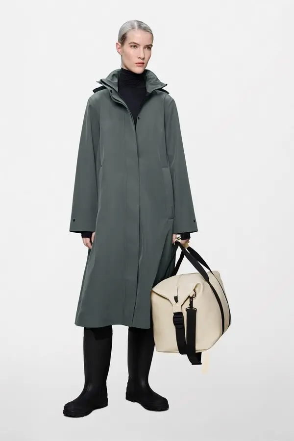 Rains Suva Softshell A-line W Jacket - Grey