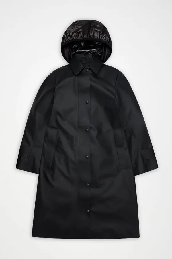Rains Nara Long W Jacket - Black