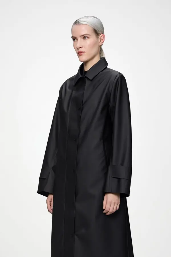 Rains Nara Long W Jacket - Black