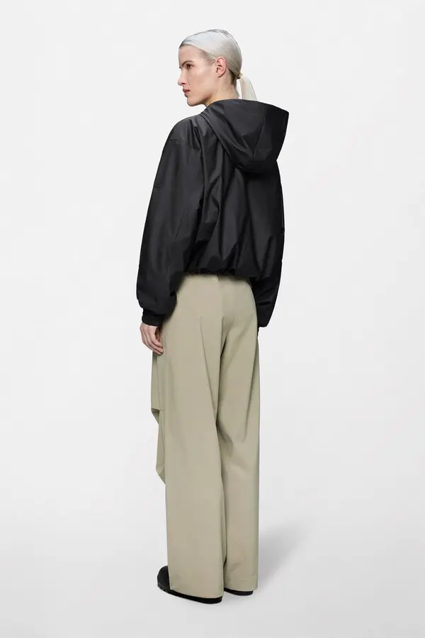 Rains Lohja Insulated Bomber Jacket - Black