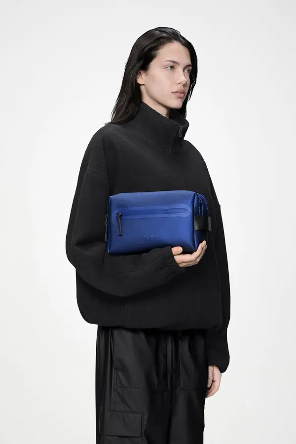Rains 2 Zip Wash Bag - Lucid