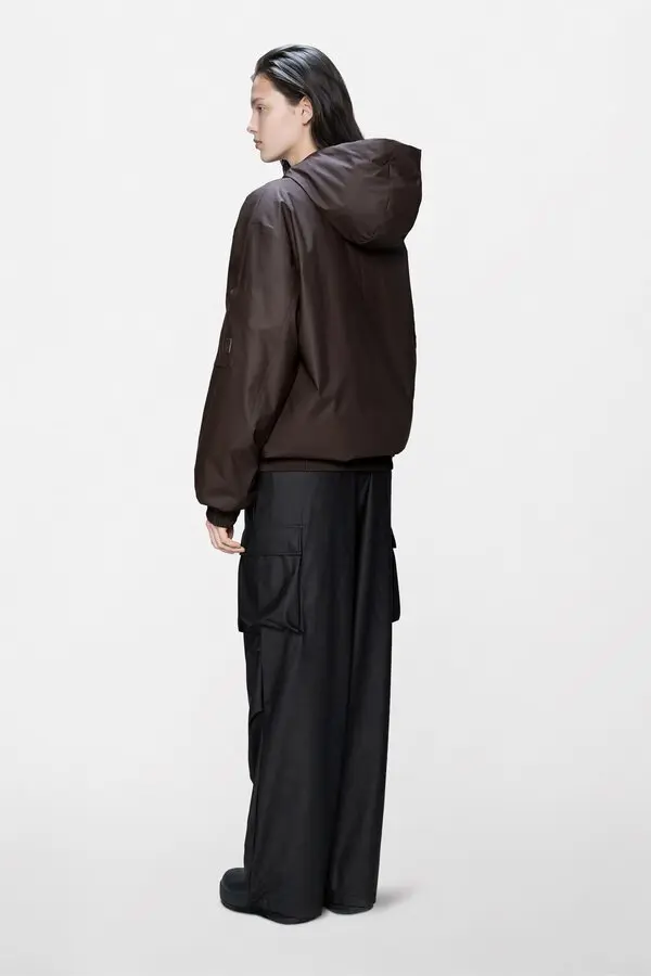 Rains Lohja Insulated Bomber Jacket - Bark