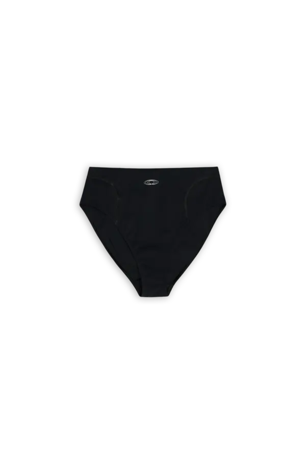 Rains High-waisted Swim Bikini Bottoms - Black