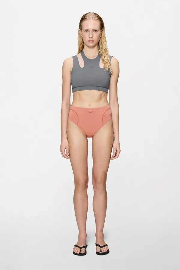 Rains High-waisted Swim Bikini Bottoms - Endure