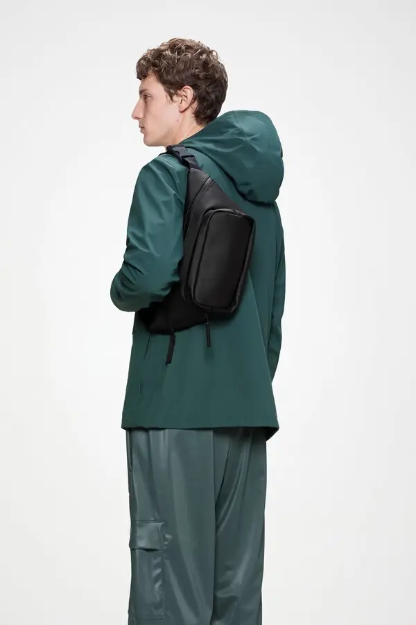 Rains Waterproof Bum Bag - Black