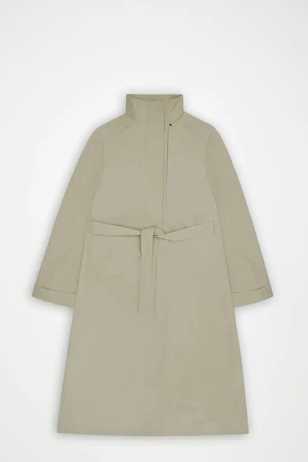 Rains Suva Hardshell W Coat - Beige
