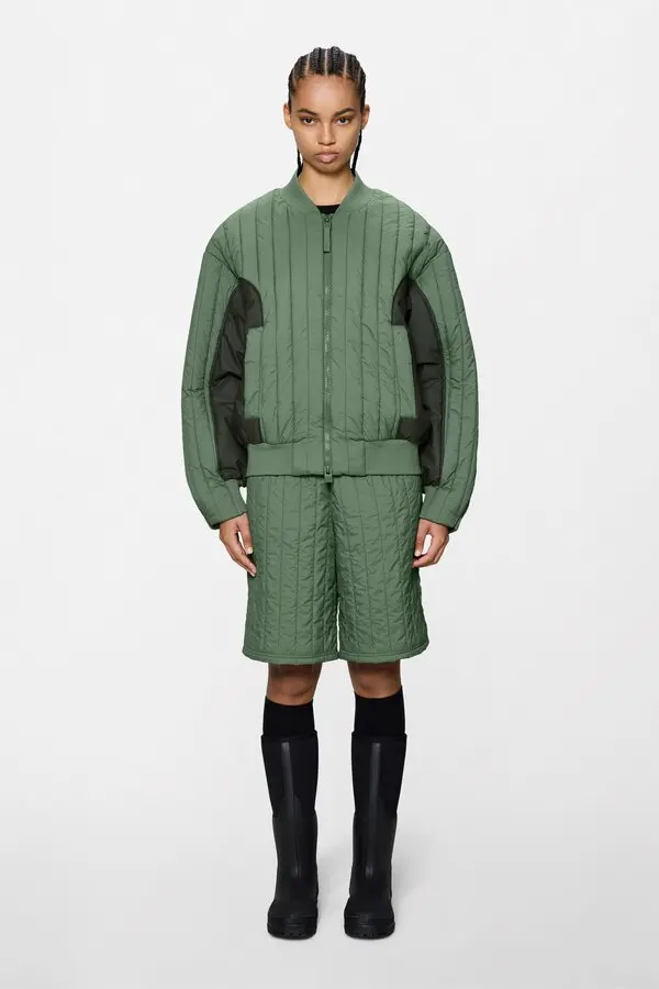 Rains Koya Vision Bomber Jacket - Green