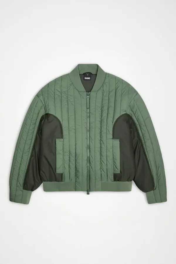 Rains Koya Vision Bomber Jacket - Green