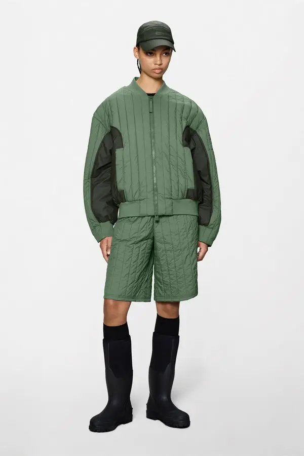 Rains Koya Vision Bomber Jacket - Green