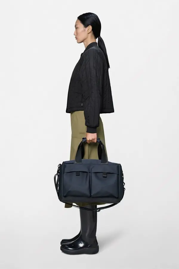 Rains Otaru Weekend Bag Small - Navy