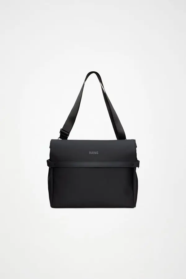 Rains Otg Messenger Bag - Black