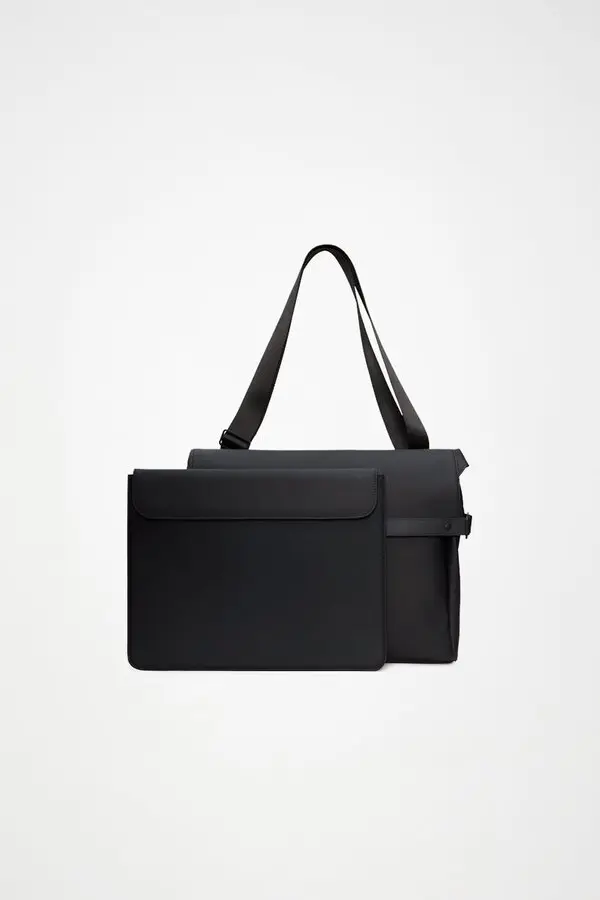 Rains Otg Messenger Bag - Black