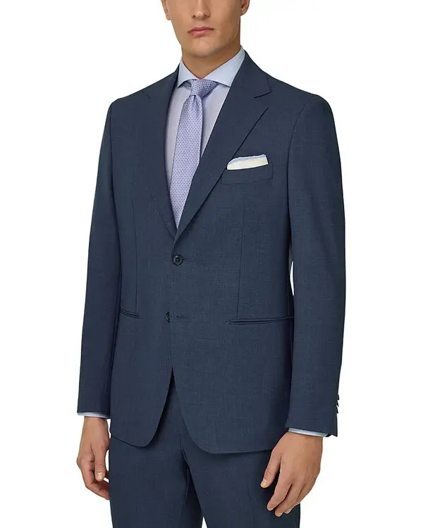 Boggi Milano Aria Stretch Wool Blazer