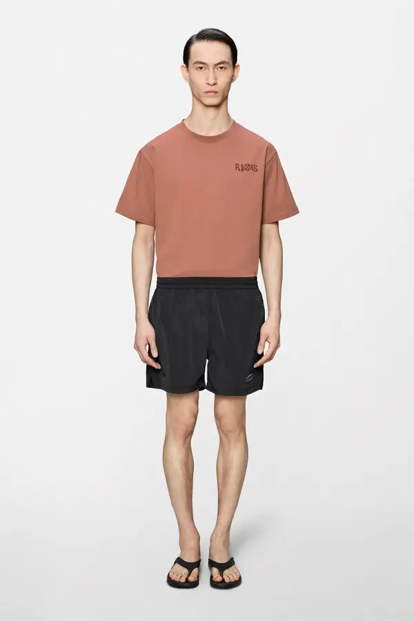 Rains Quick-drying Ripstop Swim Shorts - Black