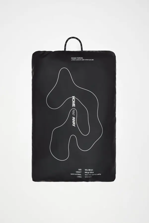 Rains Picnic Blanket - Black