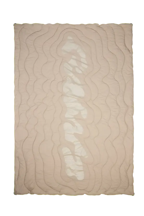 Rains Puffer Blanket - Beige