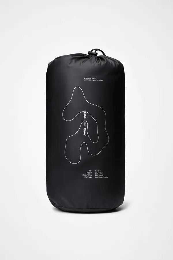 Rains Puffer Blanket - Black