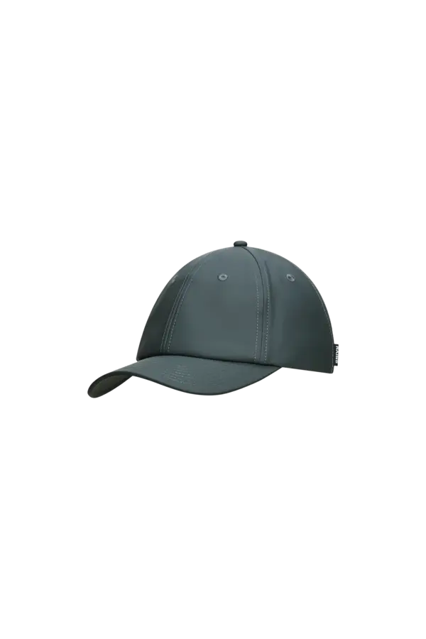 Rains Baseball Cap With Curved Brim - Grey