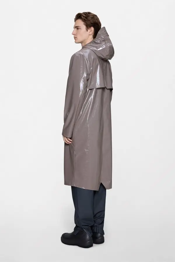 Rains Longer Jacket - Beige