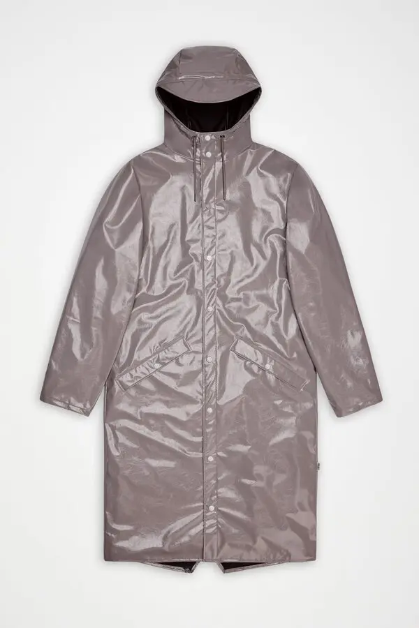 Rains Longer Jacket Waterproof Rainwear - Beige