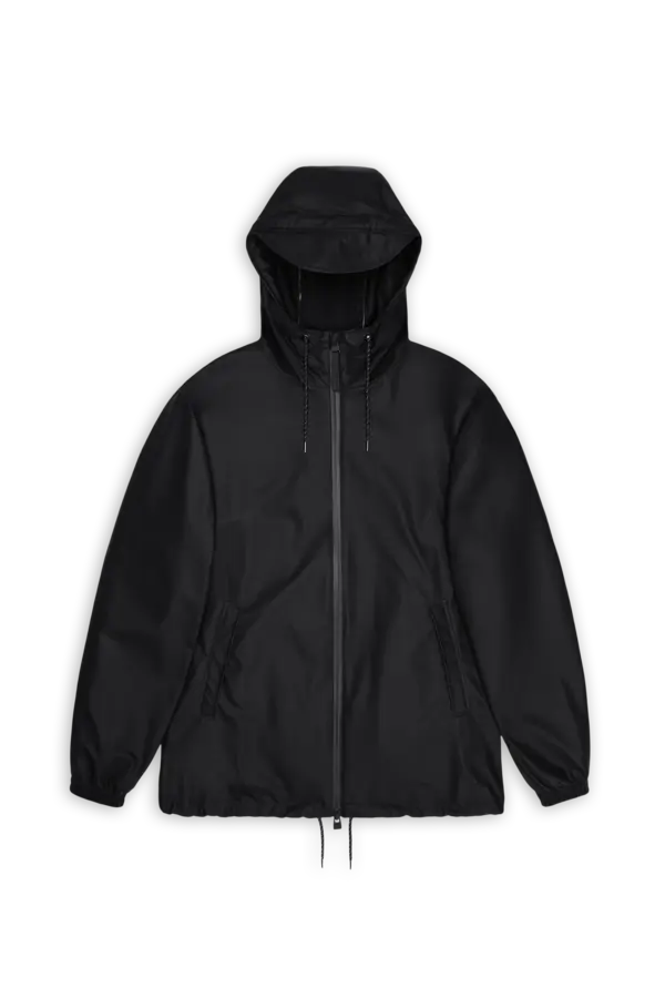 Rains Storm Breaker Hooded Waterproof Raincoat - Black
